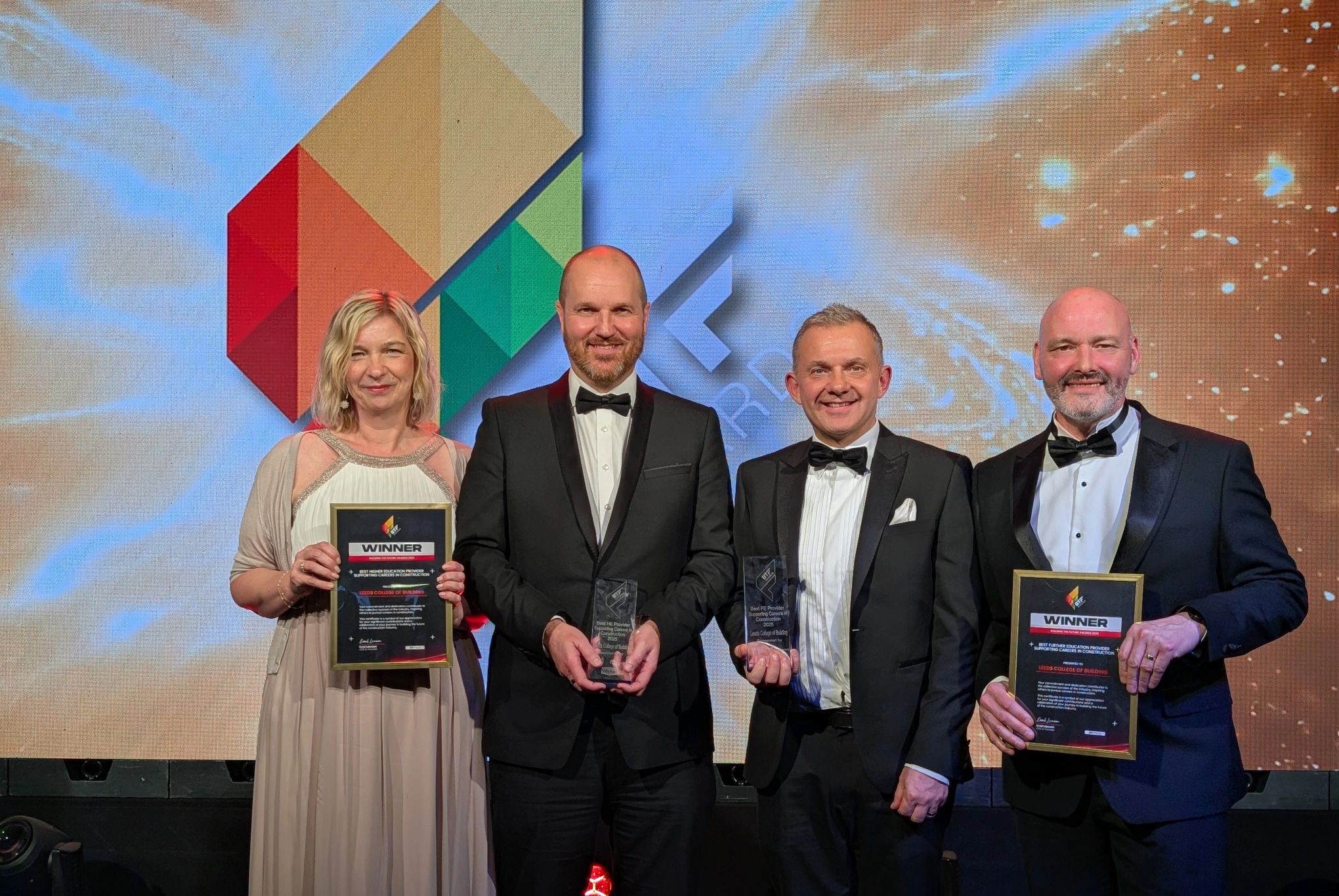 LCB win double at Building the Future Awards - LCB